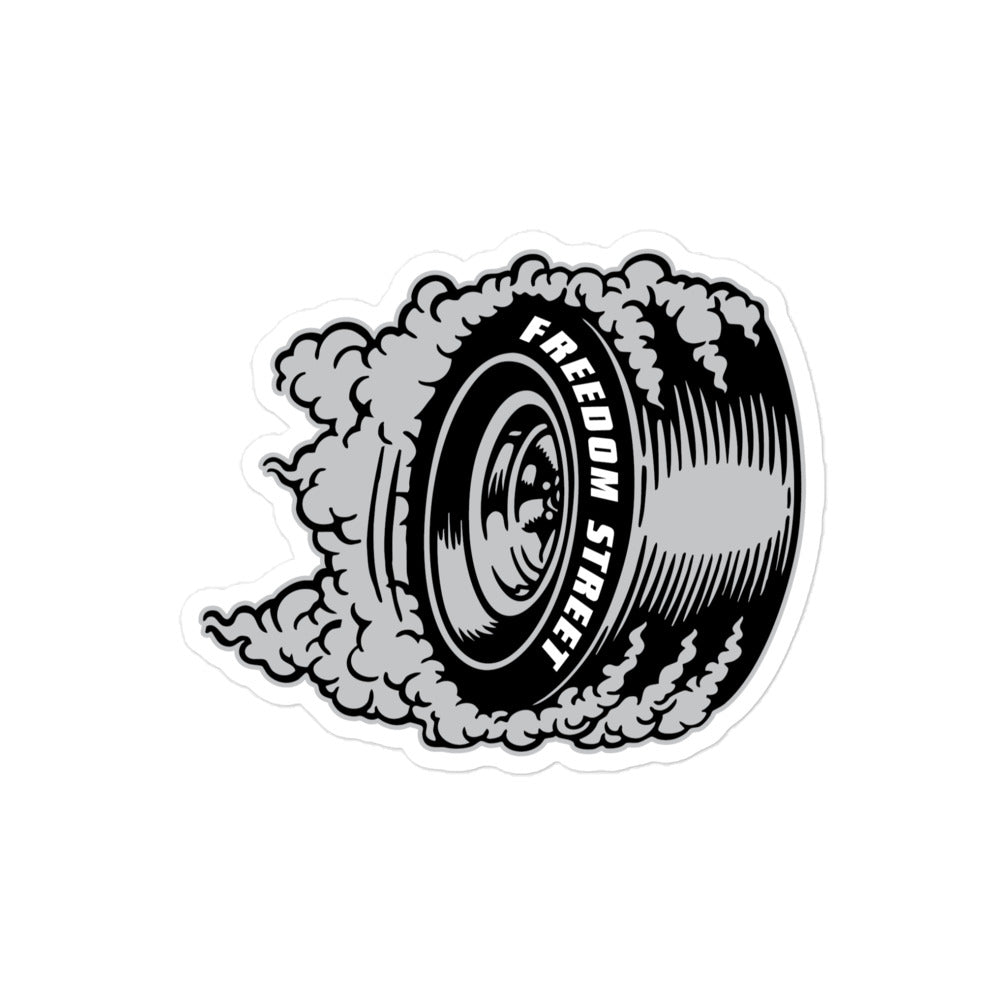 Burnout Sticker – Freedom Street Garage