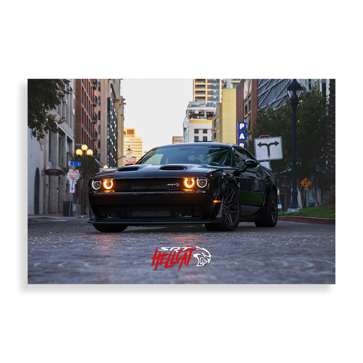 Downtown Crossing Hellcat Poster – Freedom Street Garage